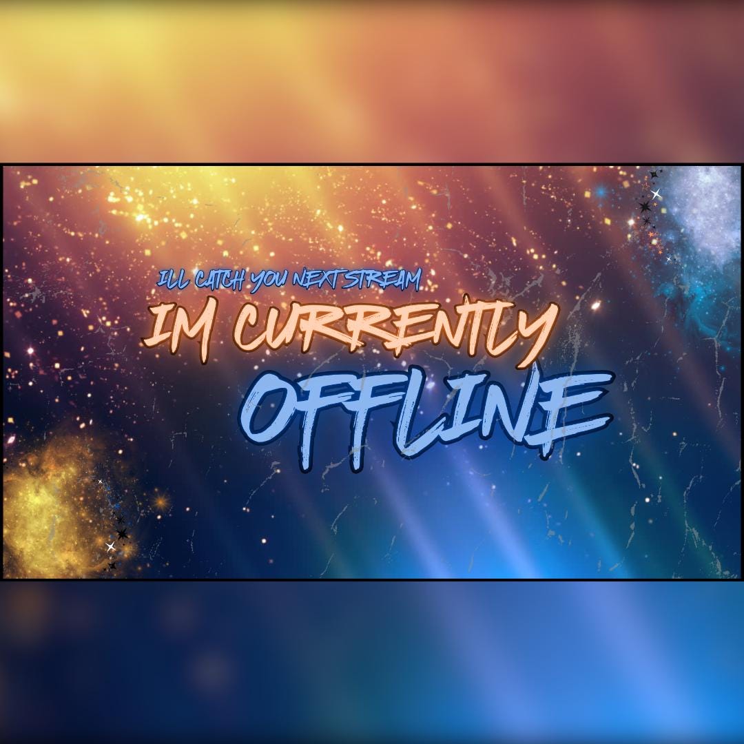 Fire & Ice Stream Scene Pack | BRB, Starting, Ending and Offline Scenes ...