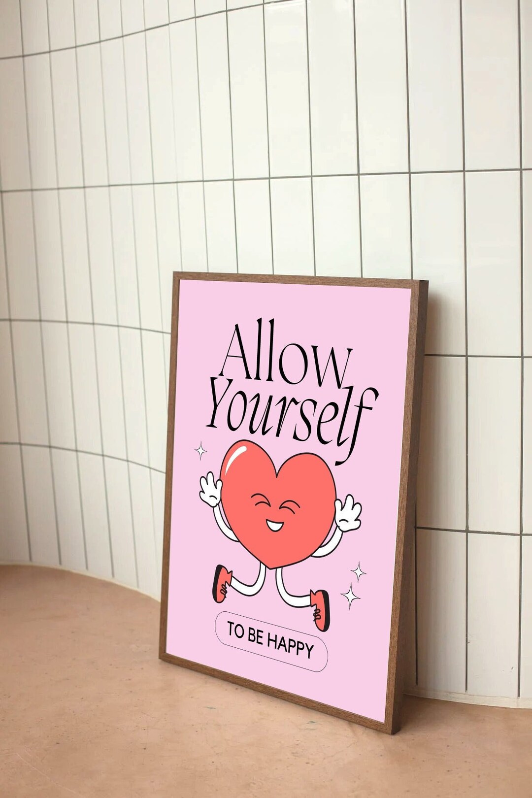 Self Love Art Retro Posters Trendy Wall Art Funky Room Decor Retro ...