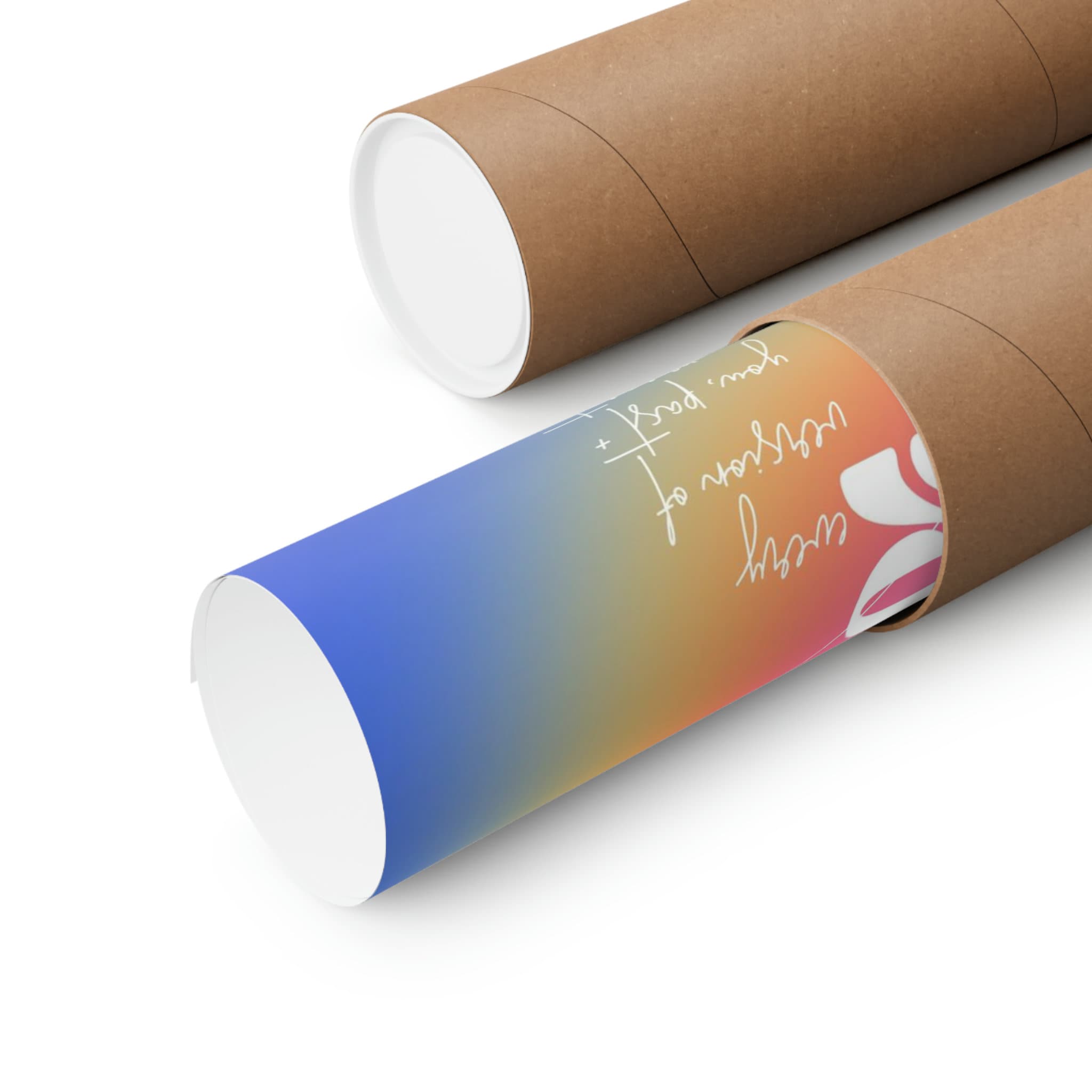 Blue Gradient Aura Poster Blue Aura Energy Vibrant Gradient Print ...