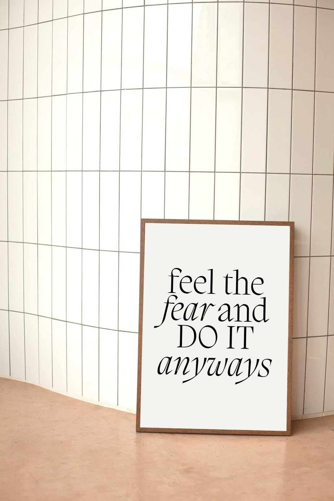 Motivational Poster Typography Print Inspirational Quote Print Office ...