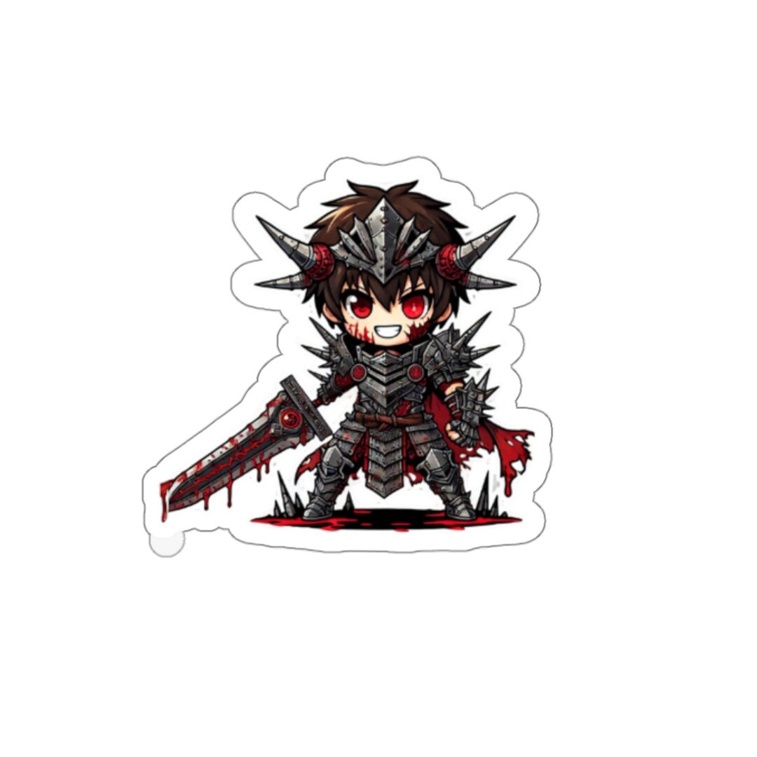 Berserk Sho Demon Fighter Edition Sticker - Etsy