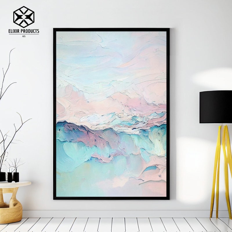 Abstract Wave Art - Etsy