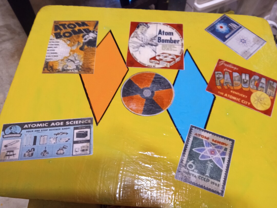 ATOMIC END TABLE - Etsy