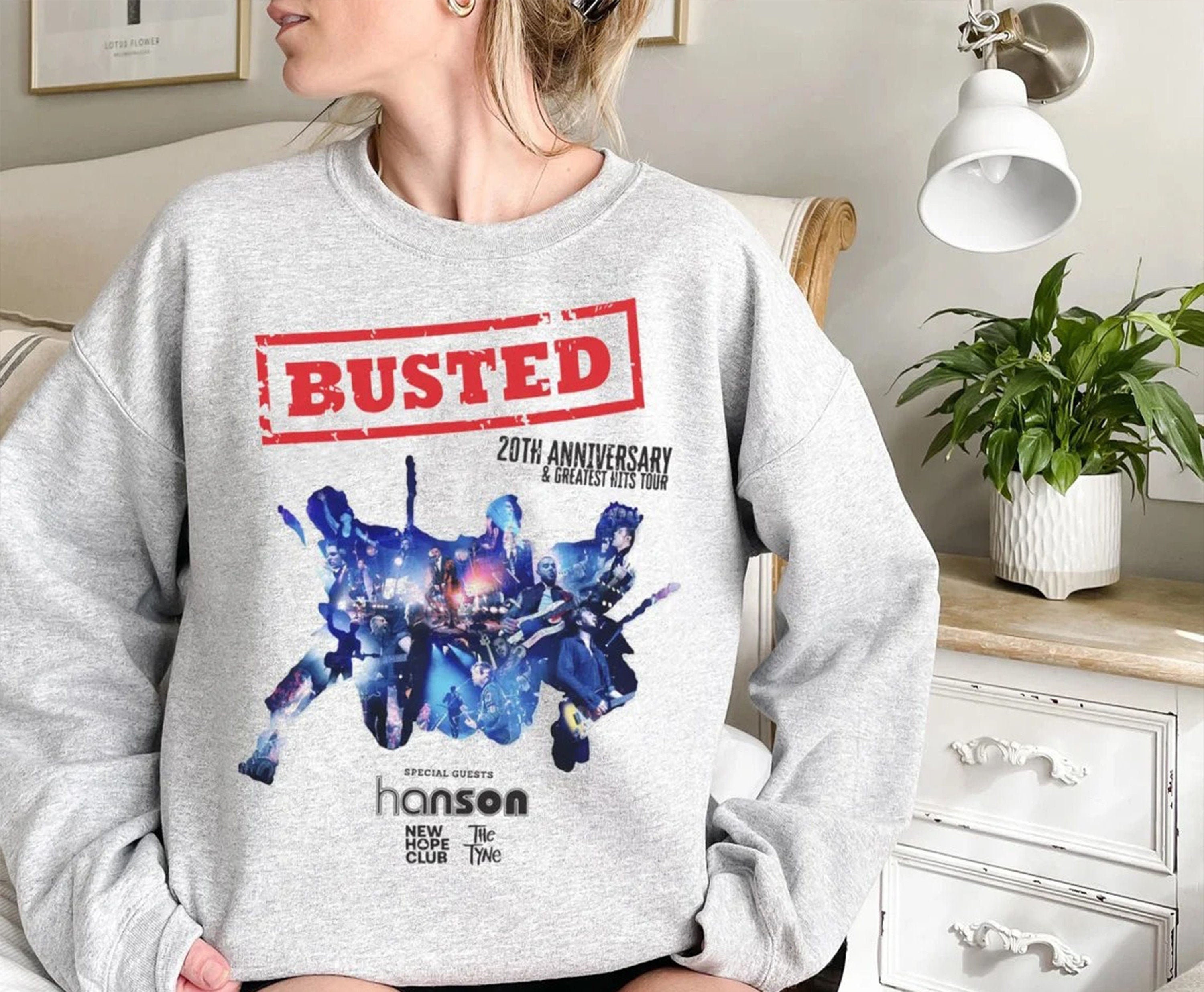 Busted 2023 Tour T-Shirt, Music Band Shirt, Greatest Hits Busted Band ...