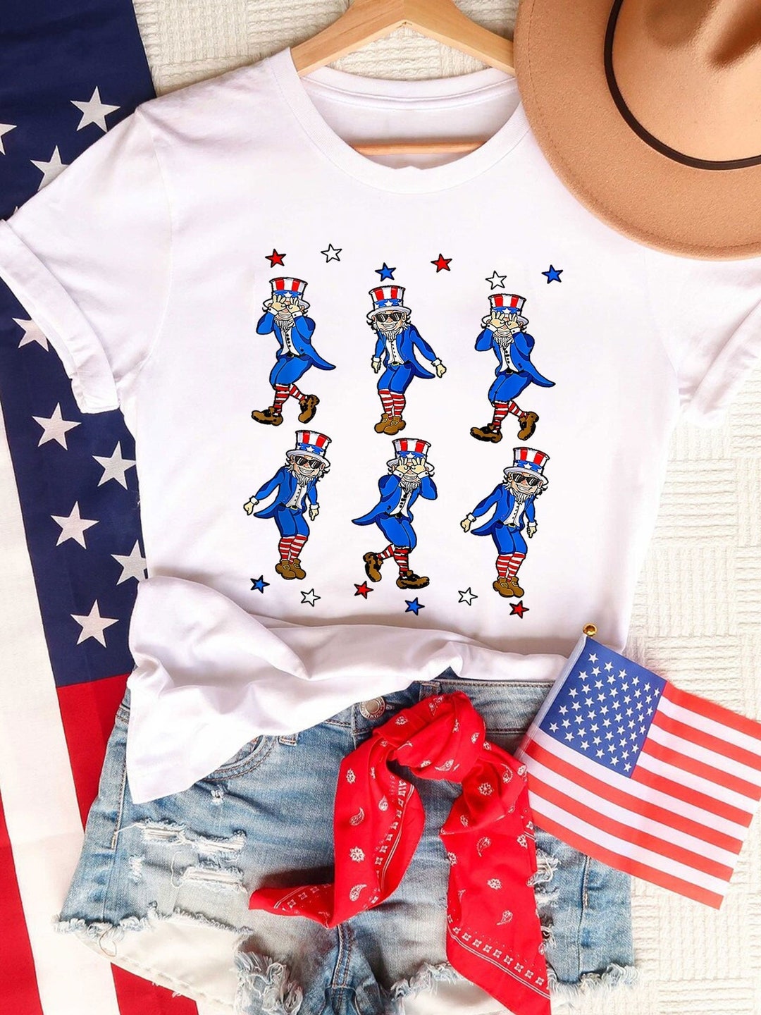 Independence Day Uncle Sam Griddy Dance Funny 4th of July - Etsy