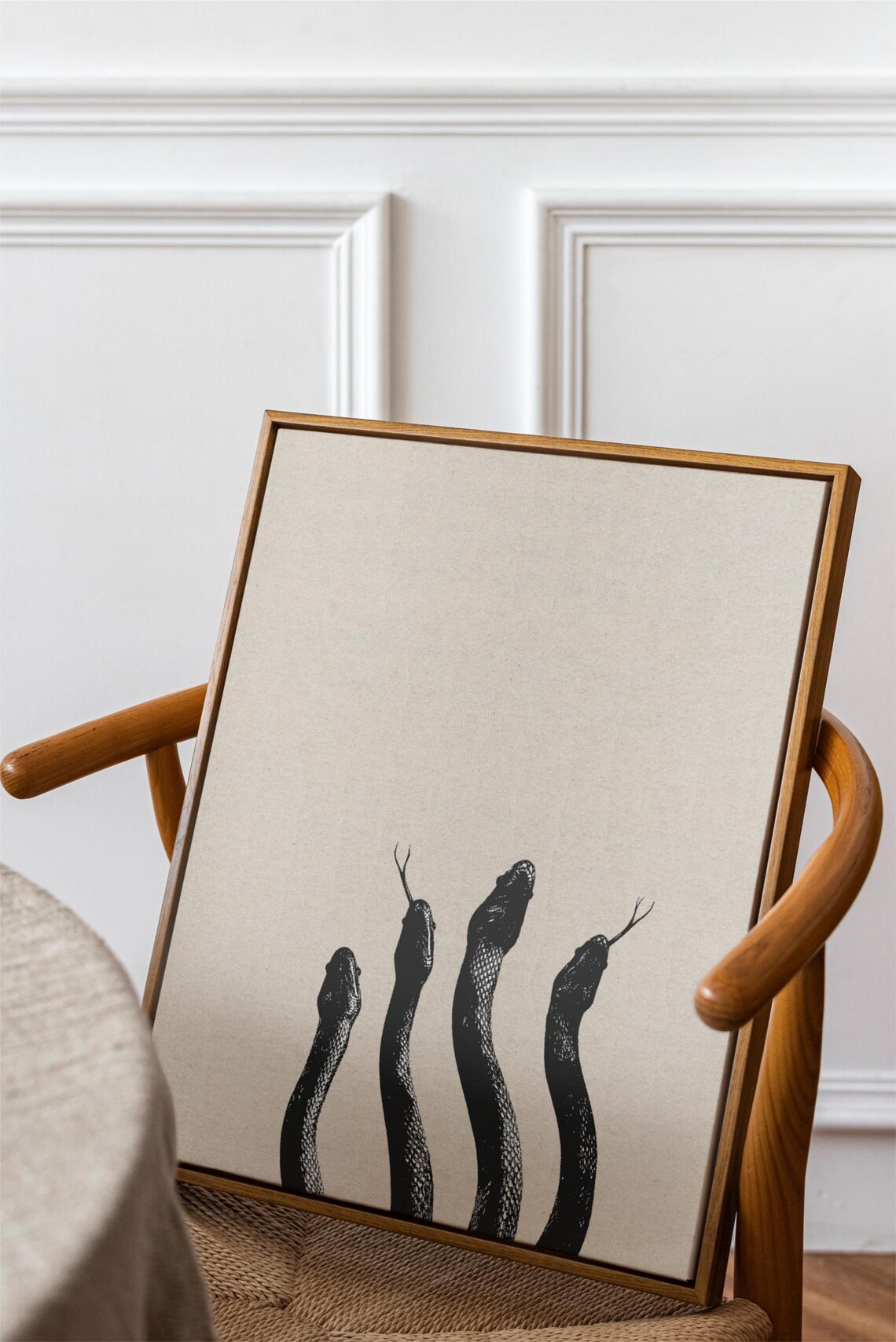 Gothic Snake Poster: Dark Halloween Wall Art (digital Download) - Etsy