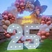 Marquee Giant Light up Numbers FOR HIRE Not for Sale - Etsy UK