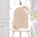 Boho Pampas Grass Wedding Welcome Sign Template Pampas - Etsy