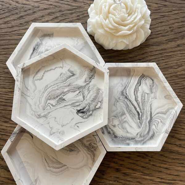 Hexagon Coasters - Etsy