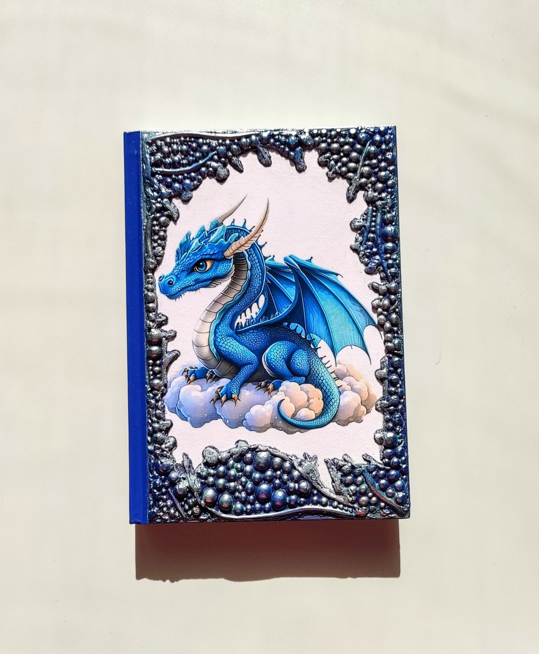 Notepad/notebook Dragon Organizer 200 Pages Gift for Mom Blue With ...