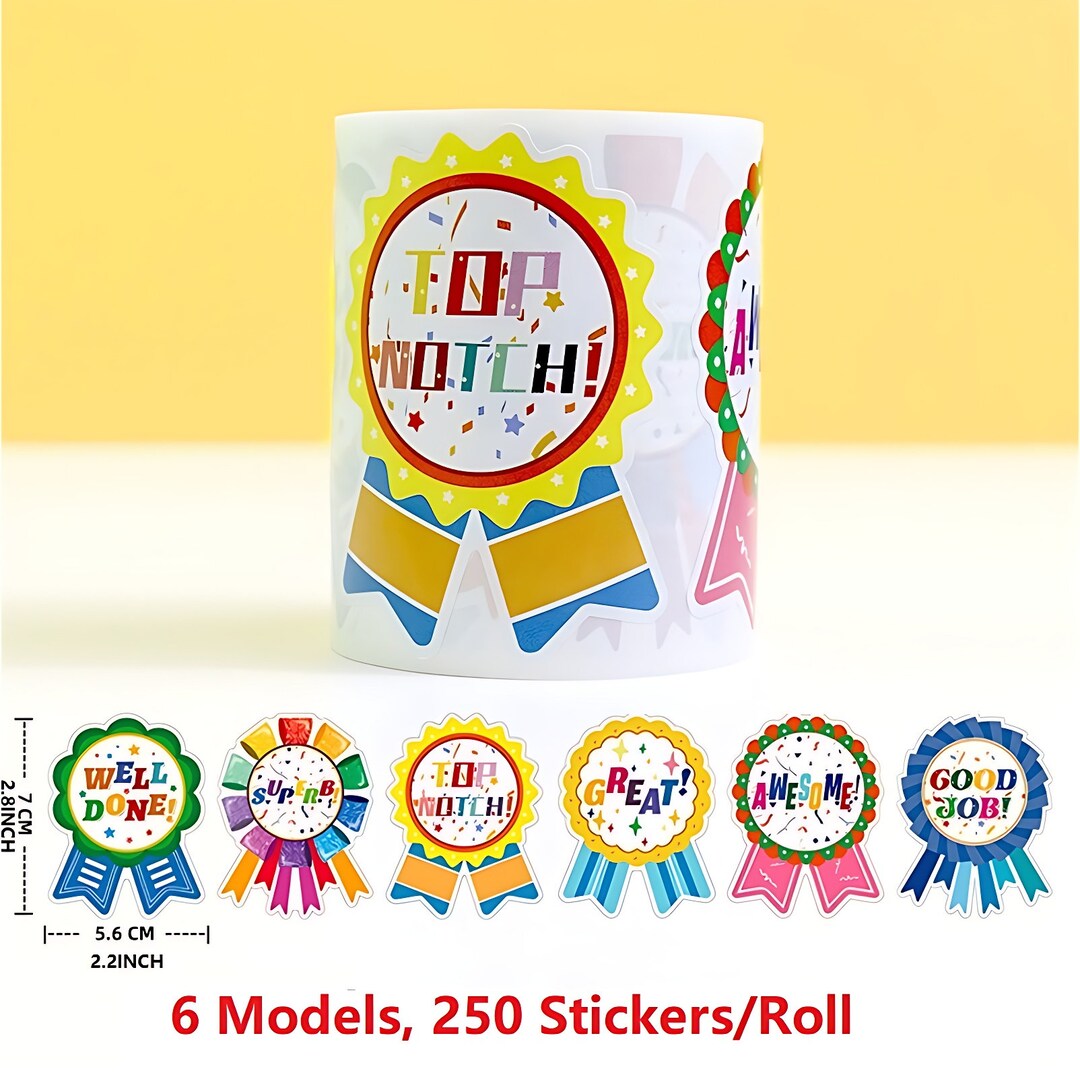 Big Reward Stickers 70mm Kids Children Teachers Parents Labels Praise ...