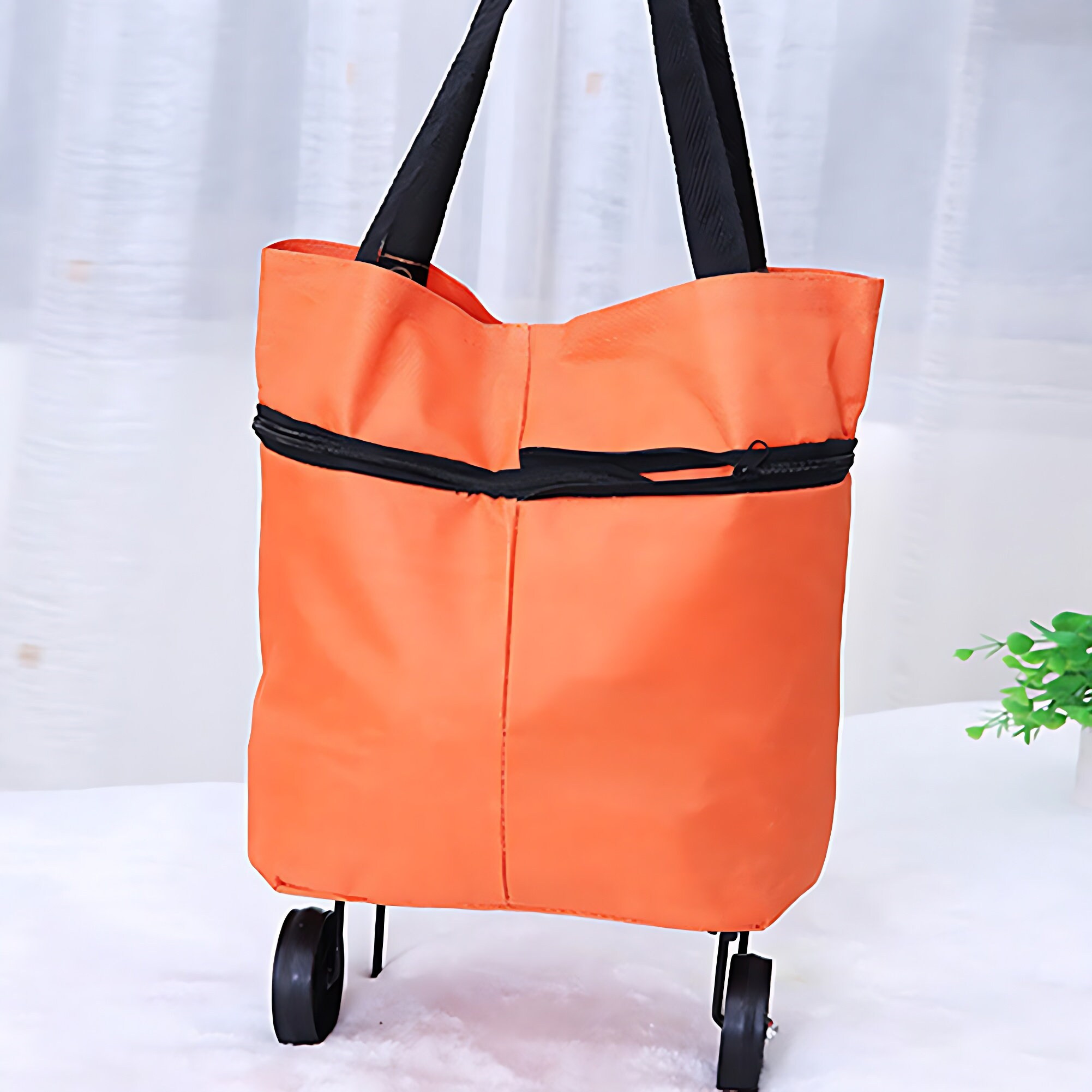 Collapsible Trolley 16 Gallon Capacity Bags Custom Logo Folding ...