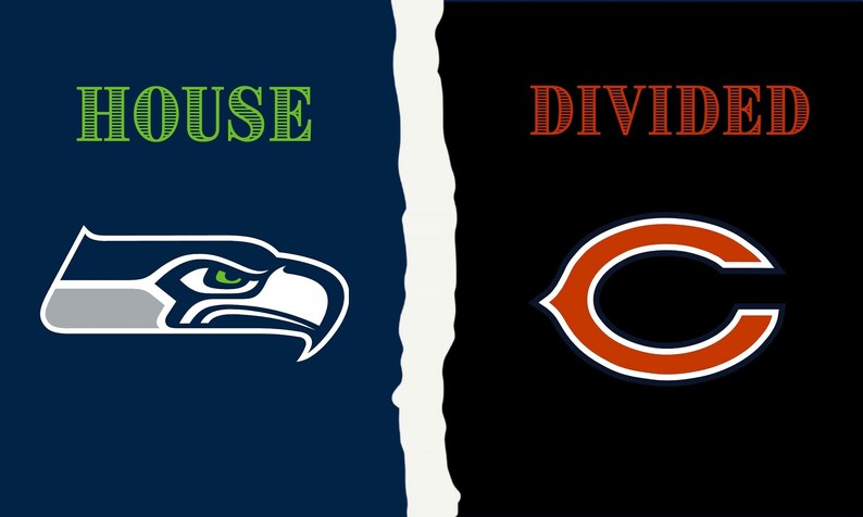 Custom House Divided Flag, Custom Flag, House Divided Flag, NFL Flag ...