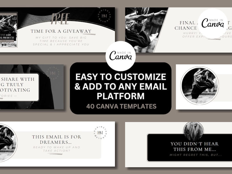 Email Header Template | Newsletter Template | Canva Email Template ...