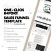Sales Funnel Template | Done for You Systeme.io One Click Funnel Import ...