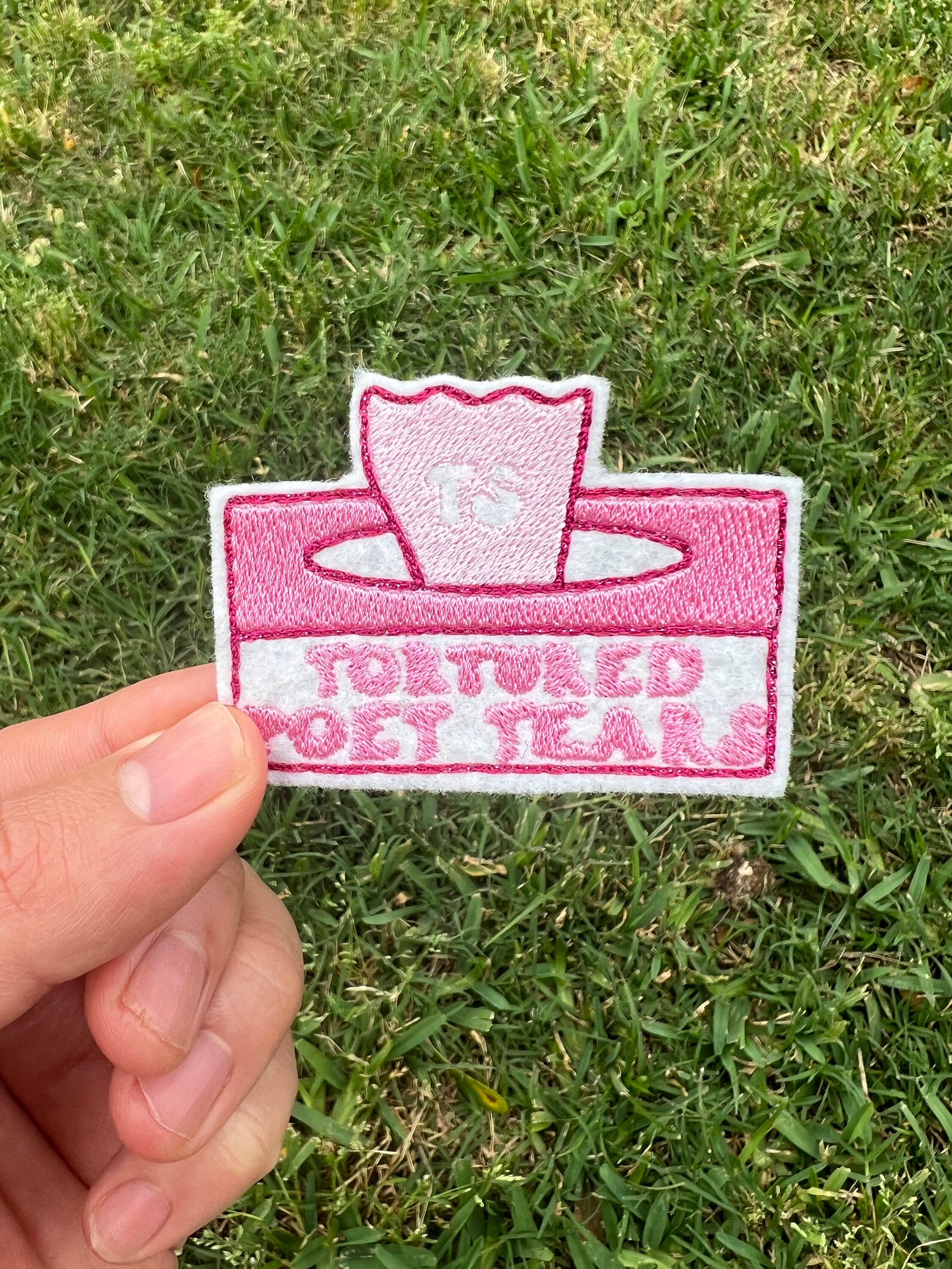 6 Taylors Swift TTPD Embroidered Patches 6 Taylor Swift TTPD ...