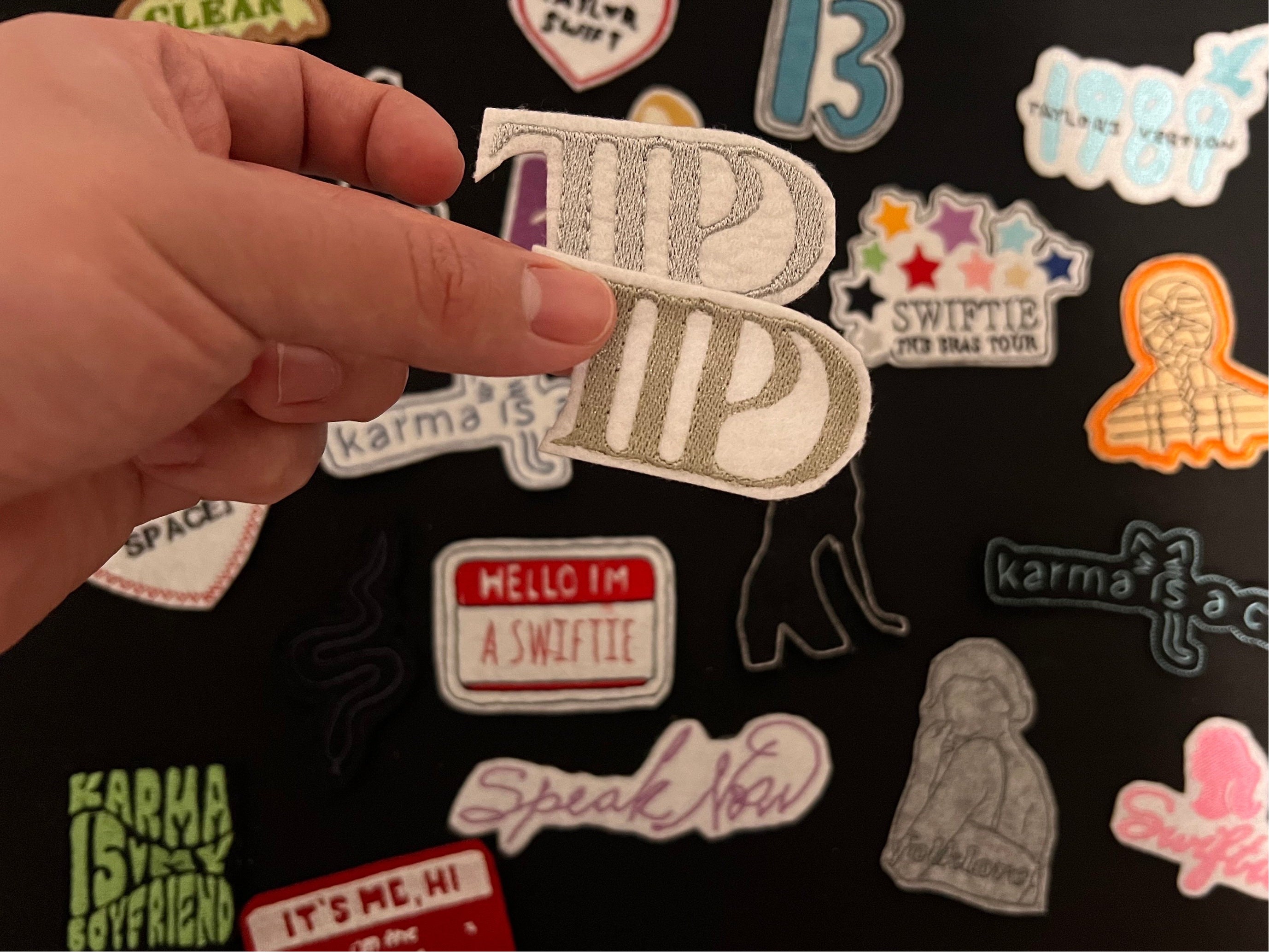 1 Taylors Swift Embroidered Patch 1 Taylor Swift Embroidered Patch ...