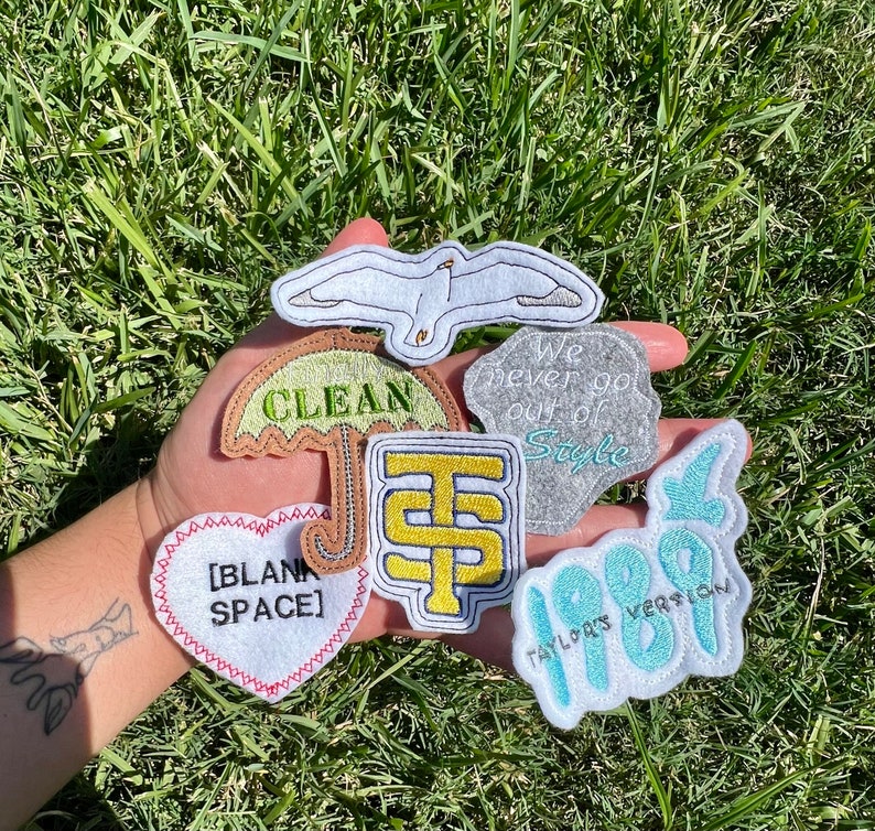 1 Taylors Swift Embroidered Patch 1 Taylor Swift Embroidered Patch ...