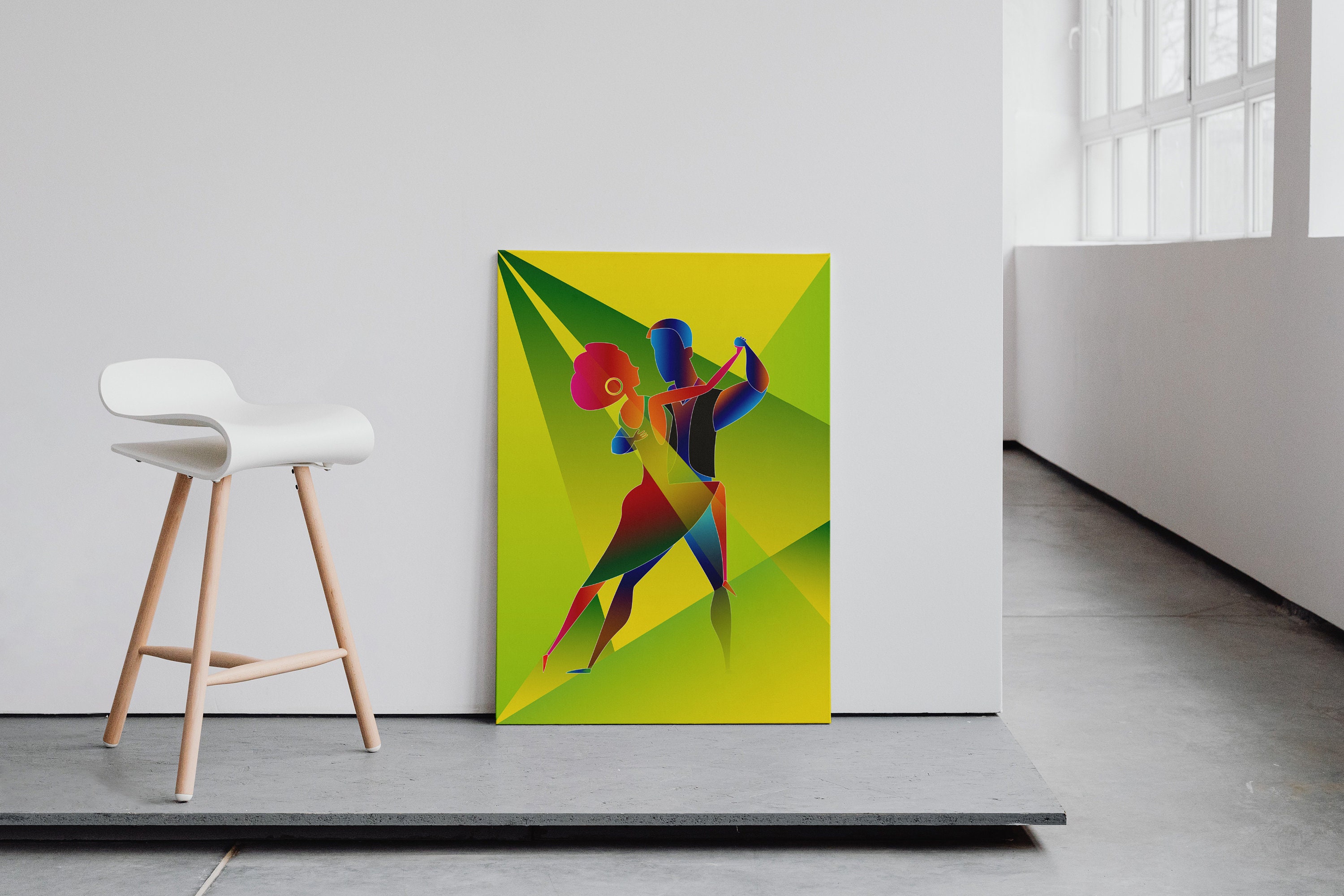 Posters: Salsa Dance Dancing Living Room Posters Decoration Wall Art ...