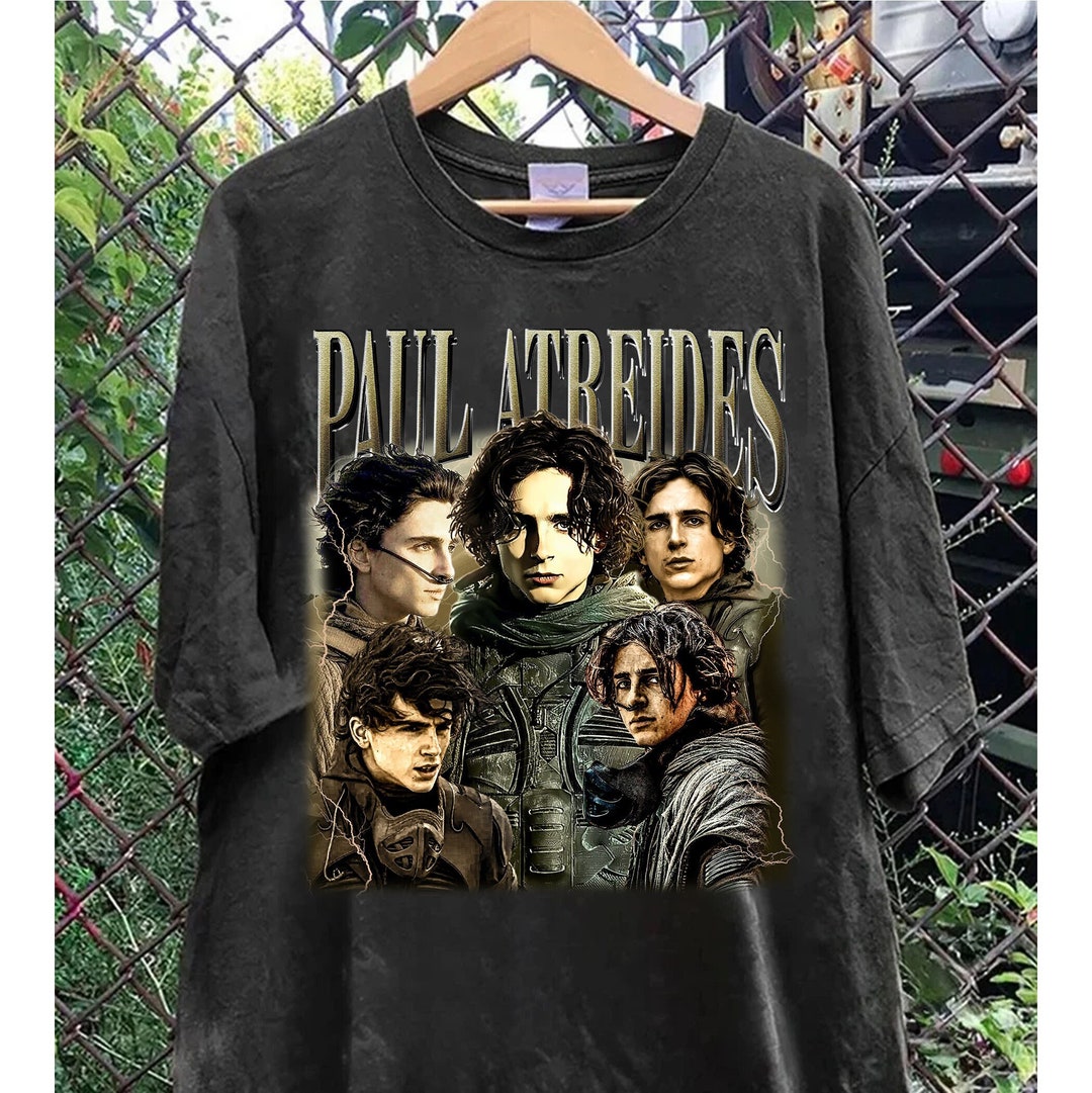 Dune Paul Atreides Timothee Chalamet Comfort Colors Vintage Shirts Paul ...