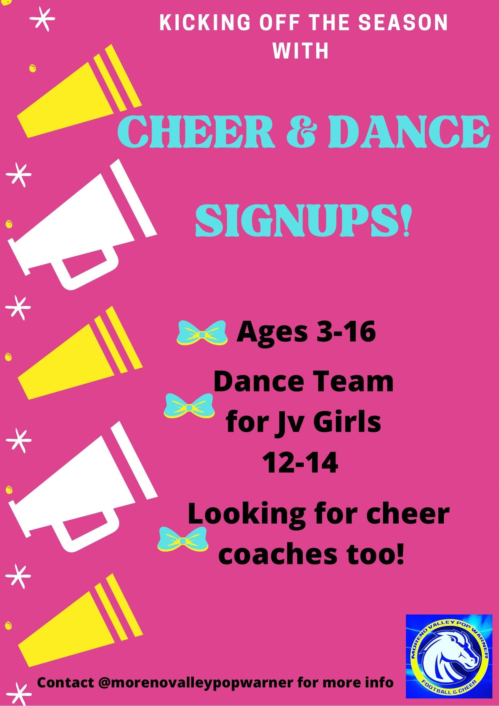 Cheerleading Flyer - Etsy