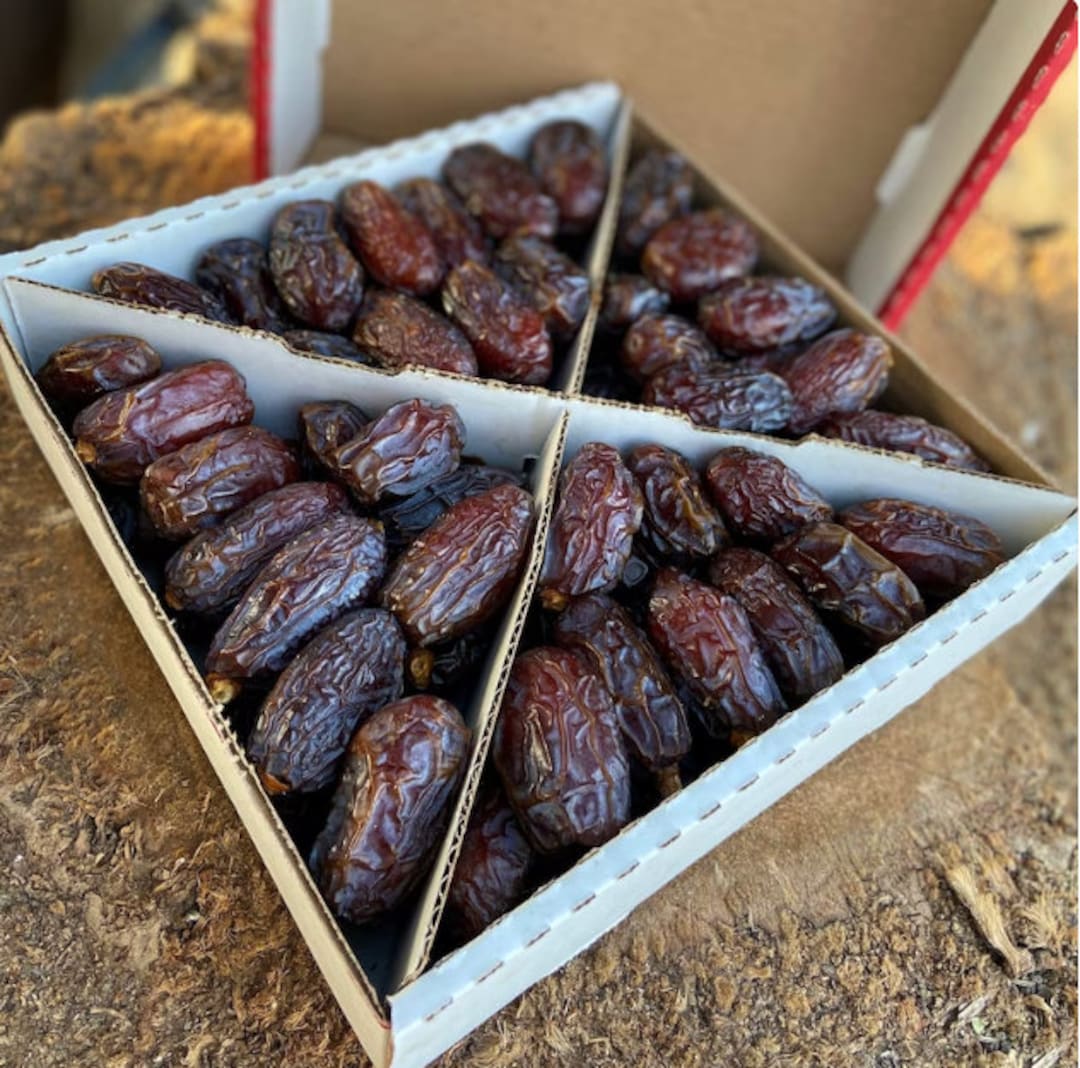 5 LB Organic Certified JUMBO Medjool Dates 2024 Harvest - Cultivated by ...