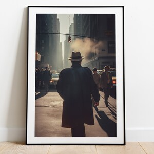 Bugsy, AI Generated Art, Fine Poster Art, Framed Wall Decor, Interior ...