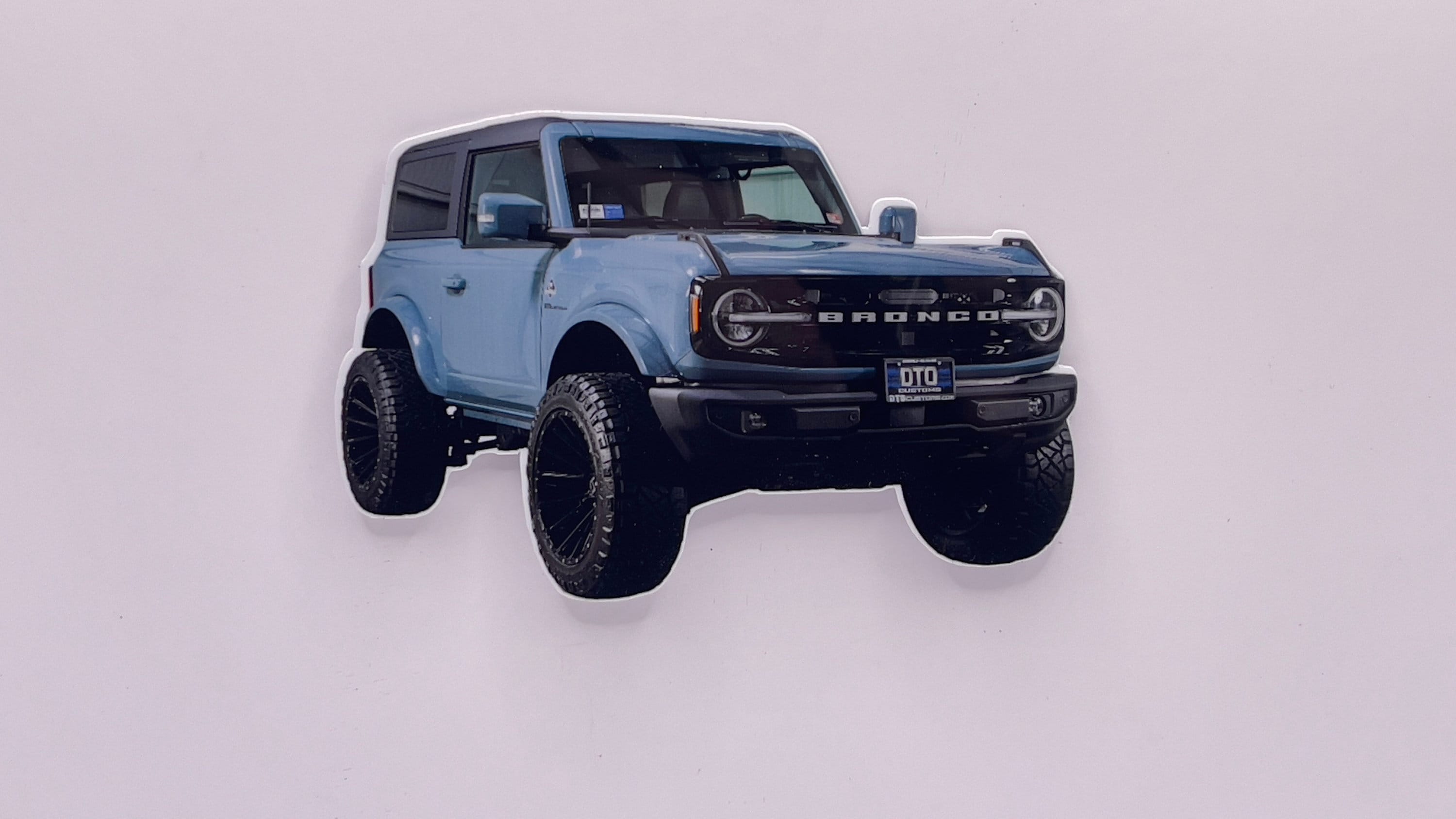 New Ford Bronco Sticker Set of 2, Offroad Waterproof Truck Decal ...