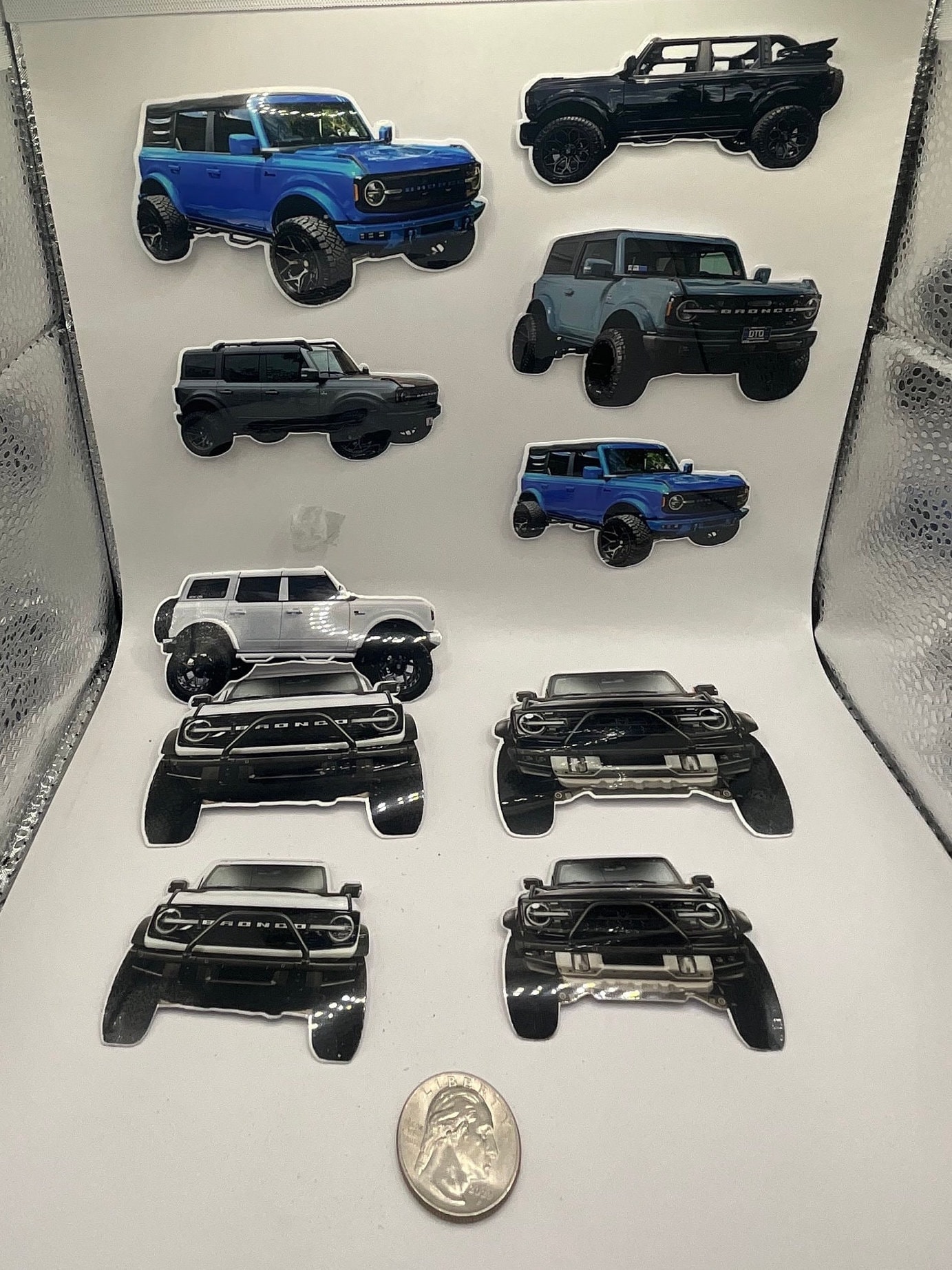 New Ford Bronco Sticker Bundle Set of 10, Offroad Waterproof Truck ...
