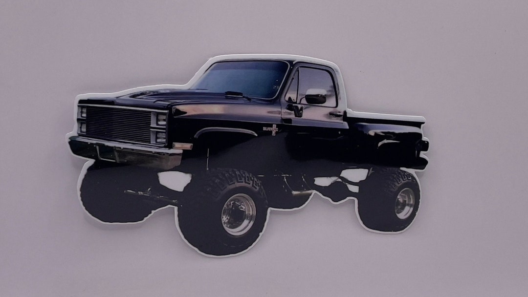 Chevy Square Body Vinyl Sticker , Offroad Waterproof Truck Decal ...
