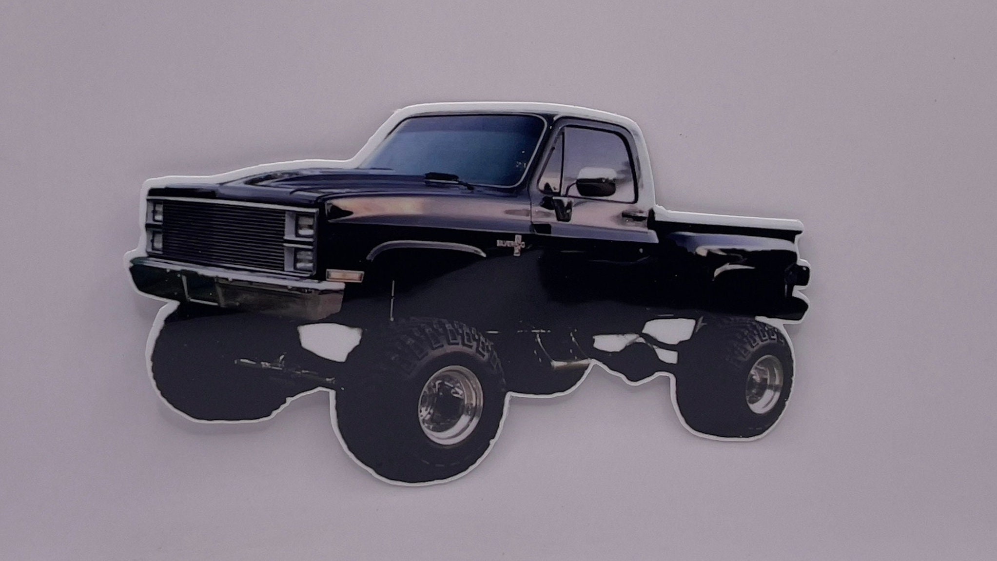 Chevy Square Body Vinyl Sticker , Offroad Waterproof Truck Decal ...