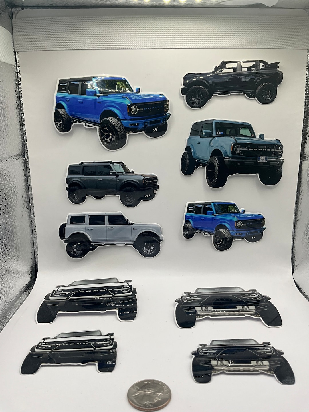 New Ford Bronco Sticker Bundle Set of 10, Offroad Waterproof Truck ...