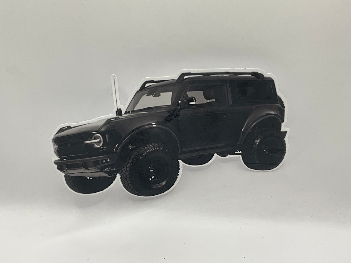 New Ford Bronco Vinyl Sticker , Custom Offroad Waterproof Truck Decal ...