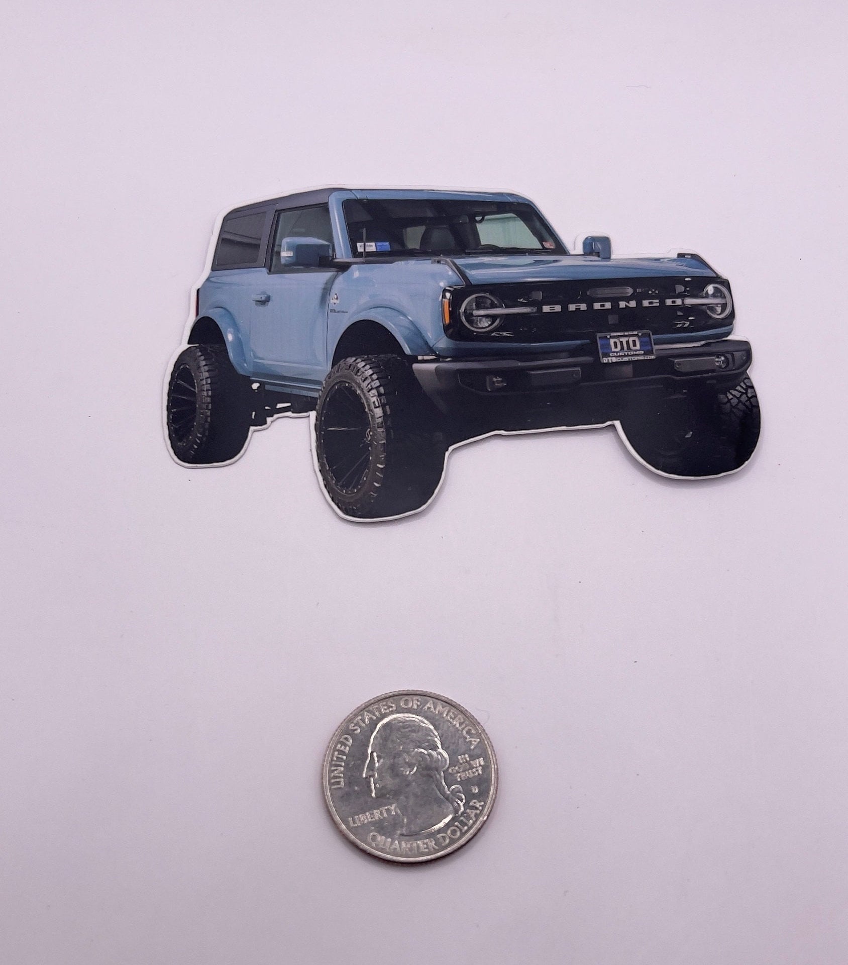 New Ford Bronco Sticker Set of 2, Offroad Waterproof Truck Decal ...