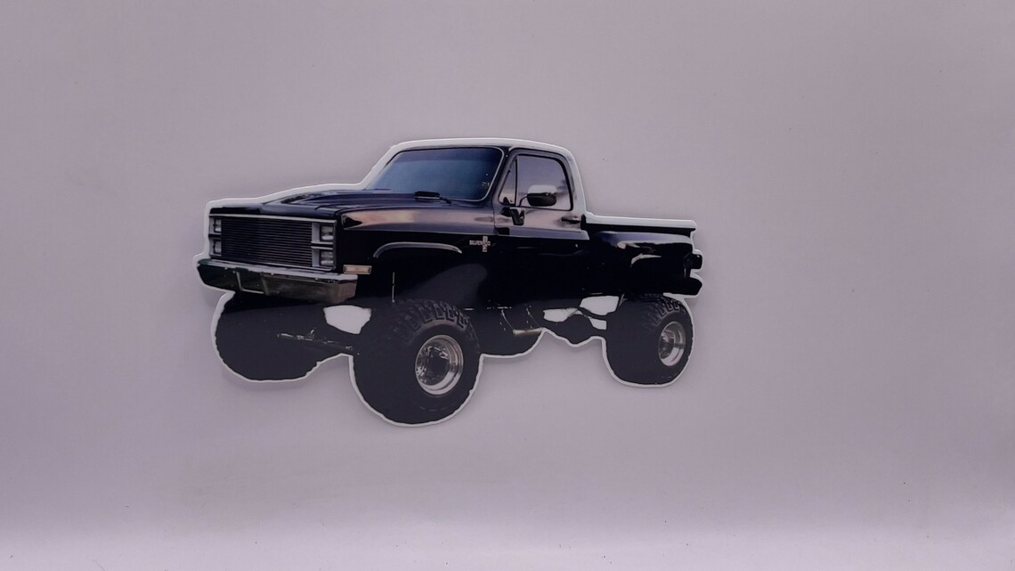 Chevy Square Body Vinyl Sticker , Offroad Waterproof Truck Decal ...
