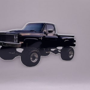 Chevy Square Body Vinyl Sticker , Offroad Waterproof Truck Decal ...