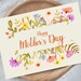Printable Gift Card for Mother's Day, Instant Download, Mother's Day ...