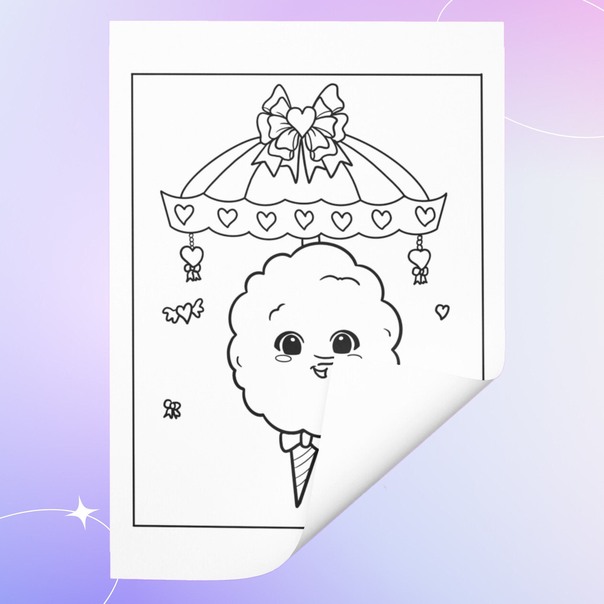 Super Sweet Kawaii Coloring Book, Sweet Treats and Cute Desserts ...
