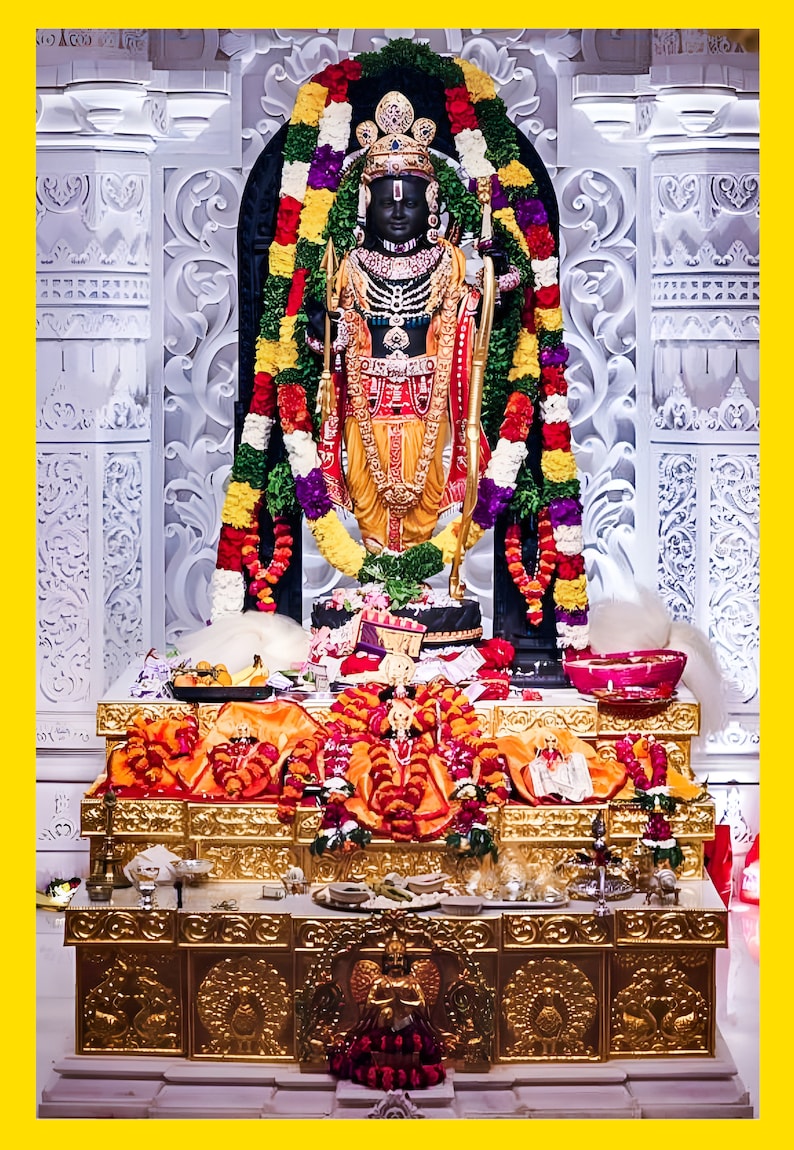 Ram Lalla Png, Shree Ram Mandir, Ayodhya Mandir, Ram Temple, Shree Ram ...