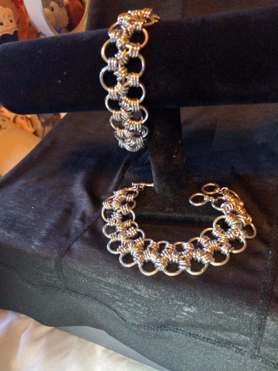 Chainmail Japanese Style Bracelet - Etsy