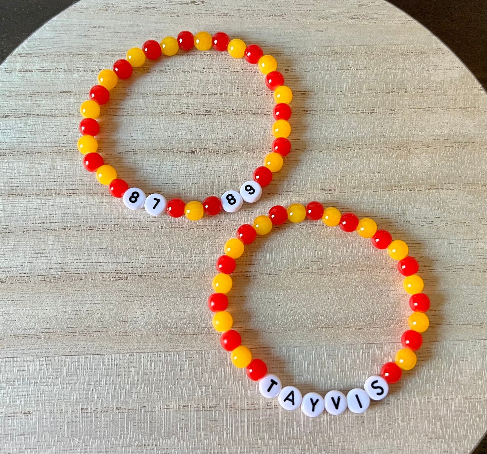 Unhinged KC Chiefs X Swiftie Friendship Bracelet - Etsy