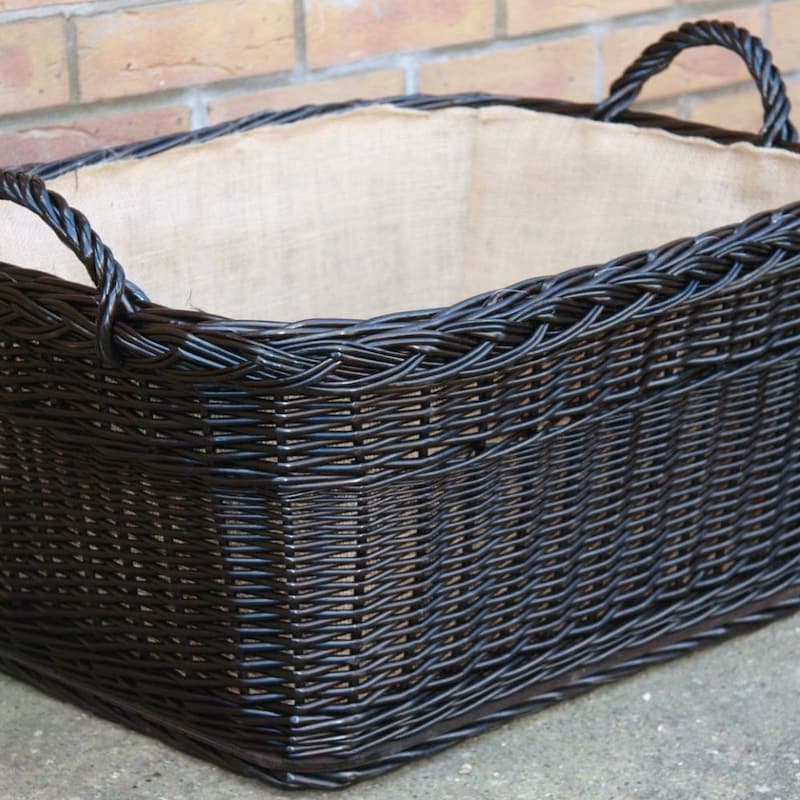 Black Basket - Etsy