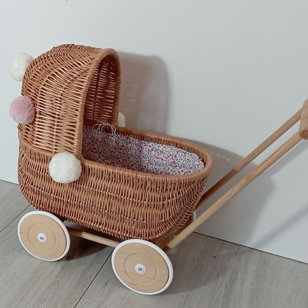 Wicker Pram - Etsy
