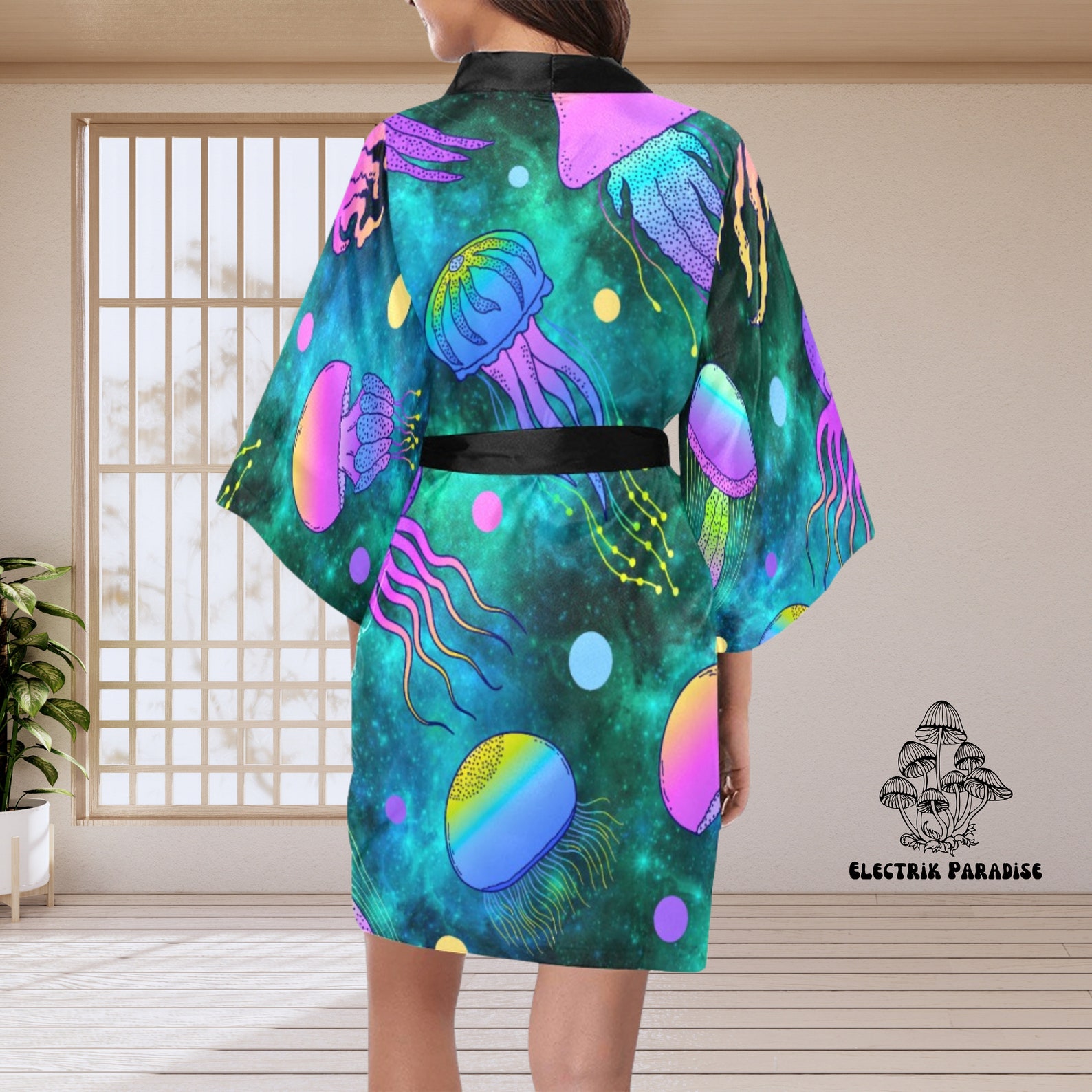 Jelly Fishin' Kimono / Kimono Style Robe / Festival Kimono / Rave ...