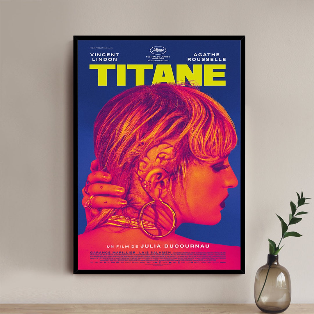 Titane Movie Poster High Quality Canvas Art Print Room Decoration Art ...