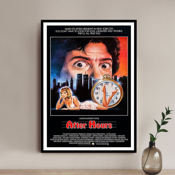 After Hours Movie Poster - Etsy