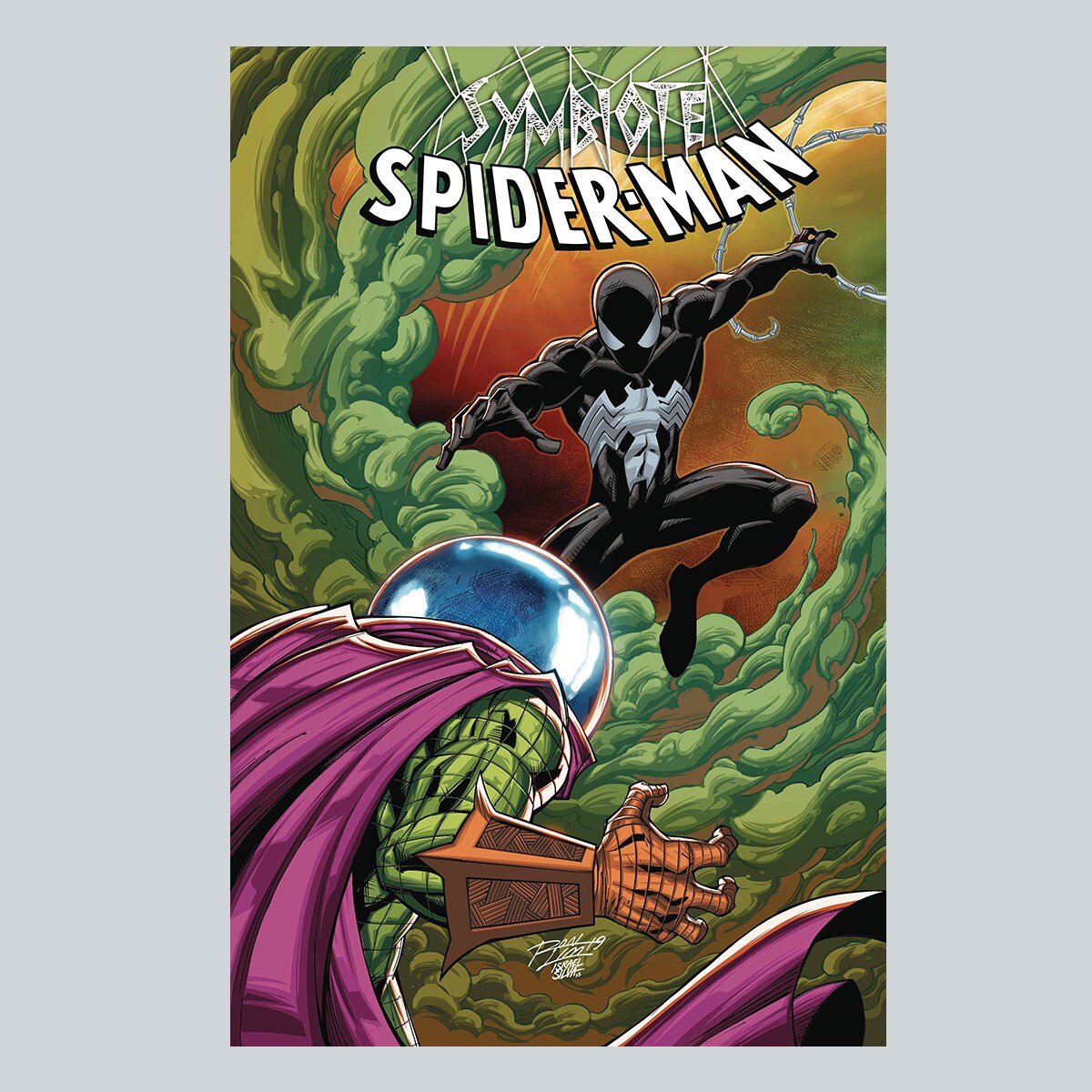 Symbiote Spider-man Vs Mysterio Poster High Quality Canvas - Etsy