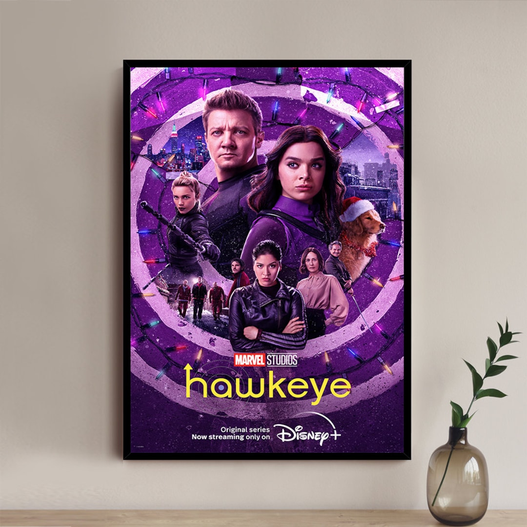 Hawkeye Movie Poster High Quality Canvas Art Print Room Decoration Art ...