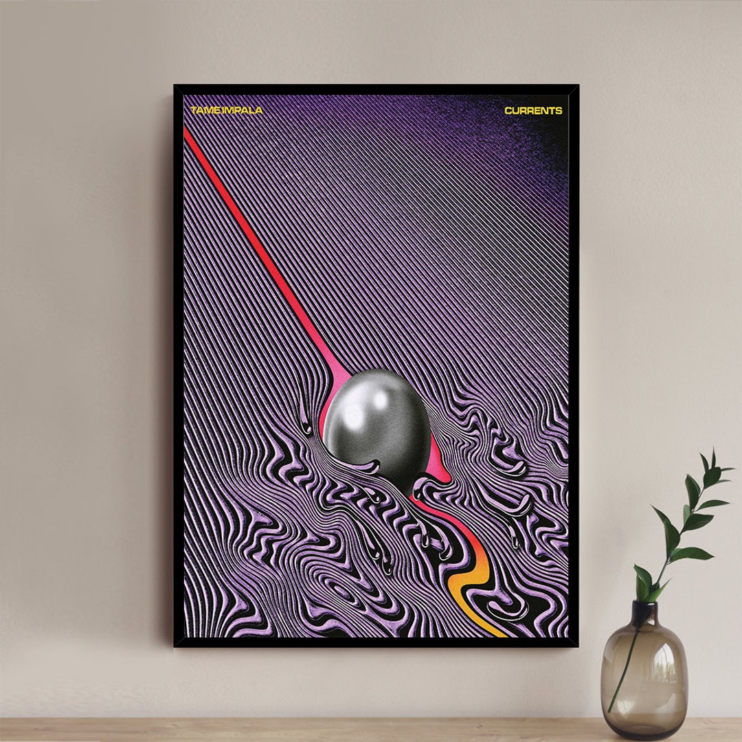 Tame Impala Currents Poster High Quality Canvas Art Print - Etsy