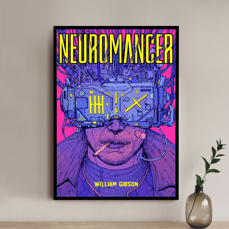 Neuromancer Movie Poster High Quality Silk Wall Art Room - Etsy